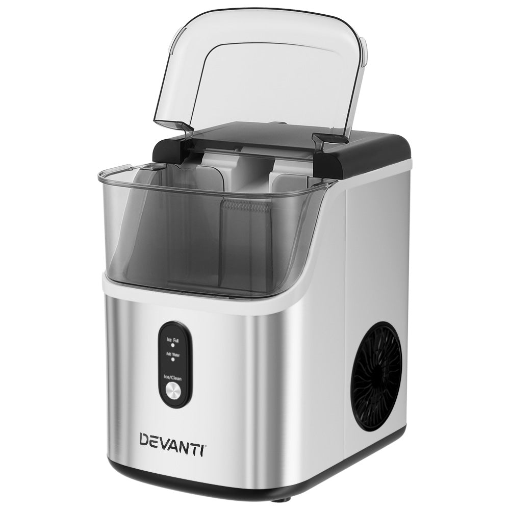 Devanti Ice Maker Machine 15kg Nugget Ice Cube – Variety Shop