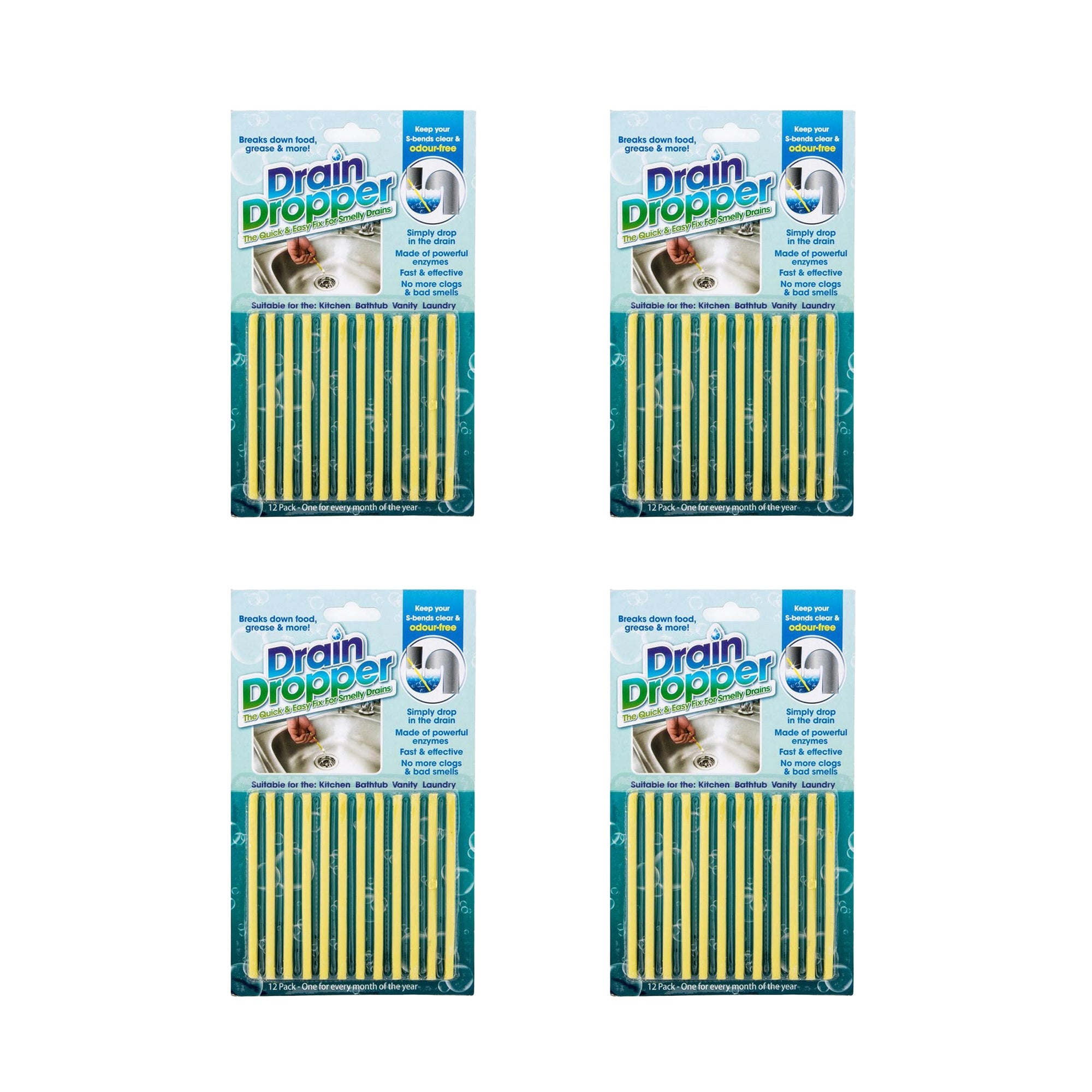 48 pcs Drain Dropper Stick – Variety Shop